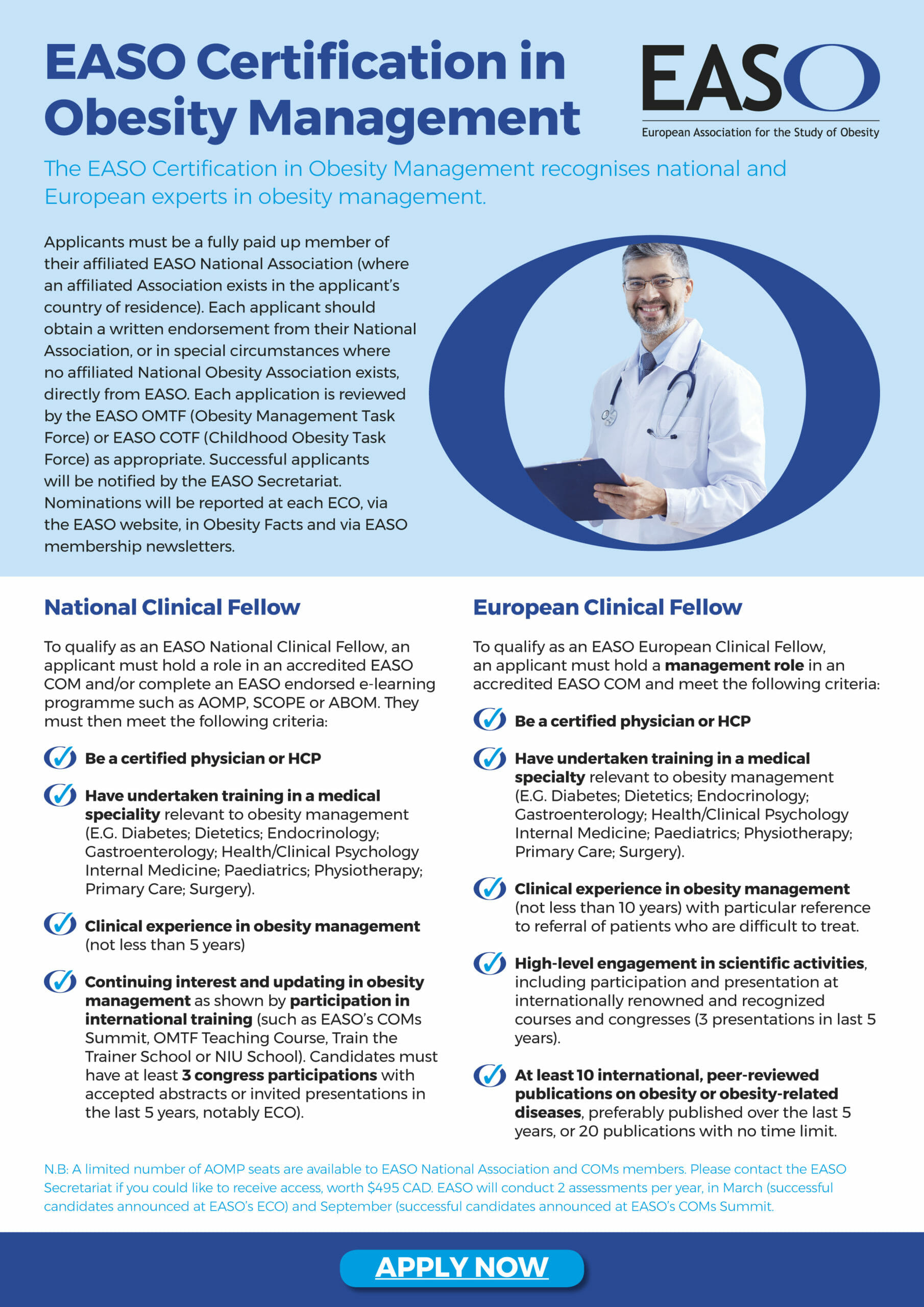 EASO Certification in Obesity Management - EASO