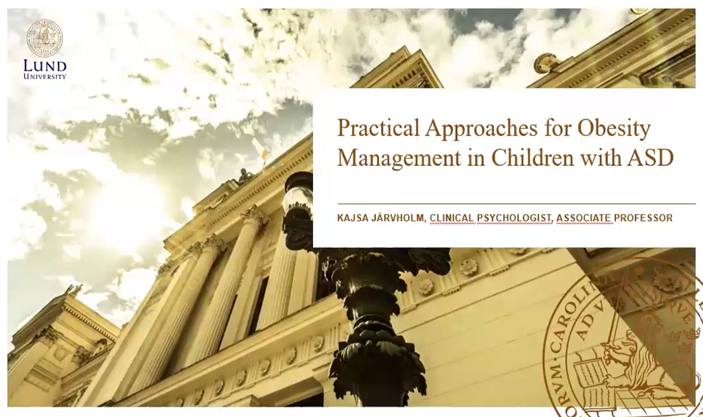 Autism Spectrum Disorder (ASD) and Childhood Obesity - EASO