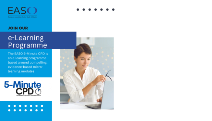 5-Minute CPD: Unlocking educational opportunities in obesity care - EASO