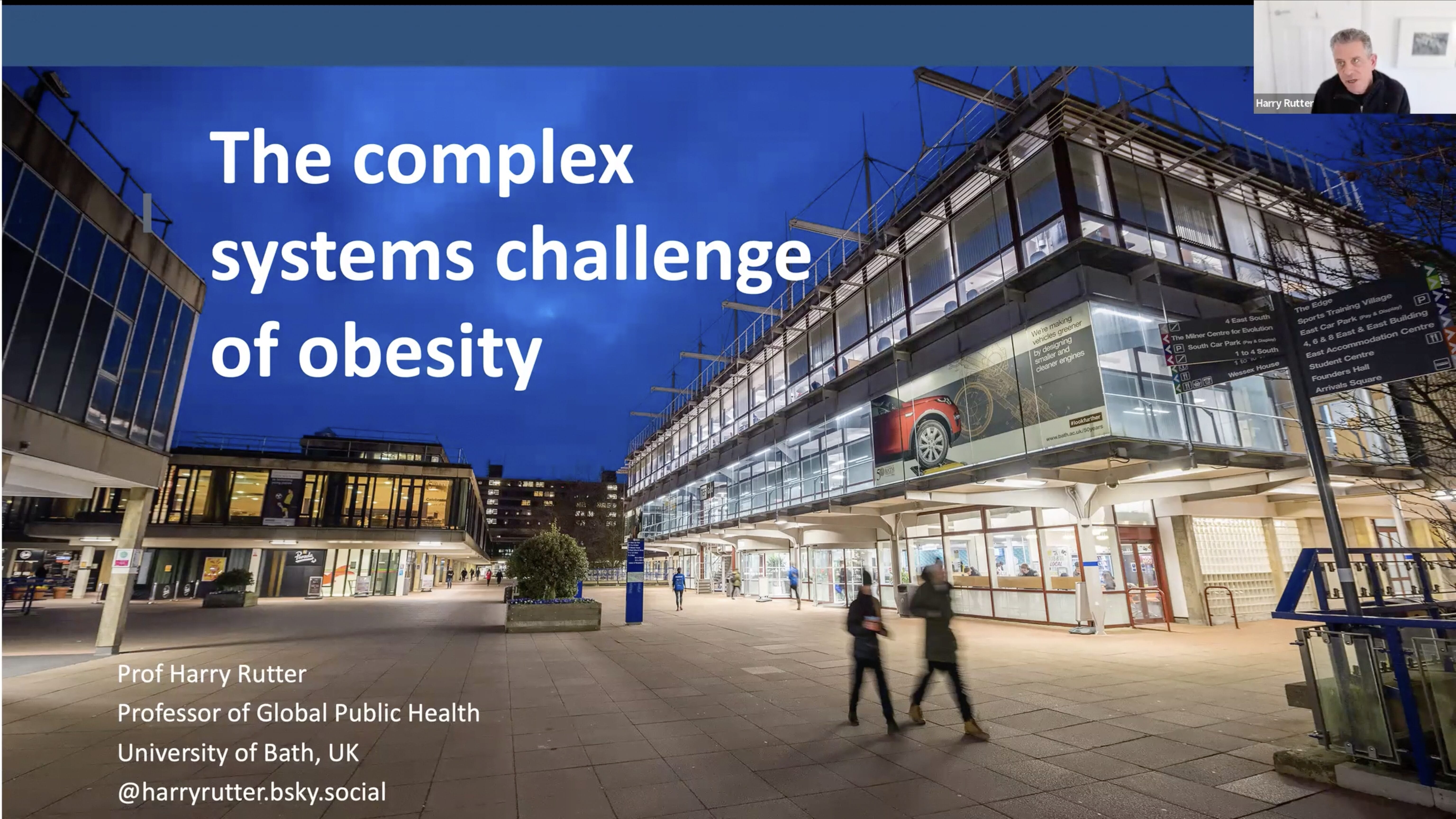Complex Systems Approaches to Obesity - EASO